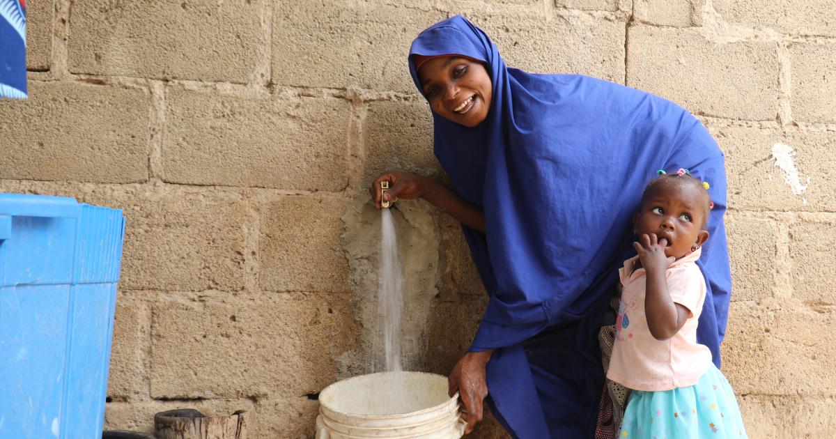Access to clean water helps restore the dignity of indigent families in ...